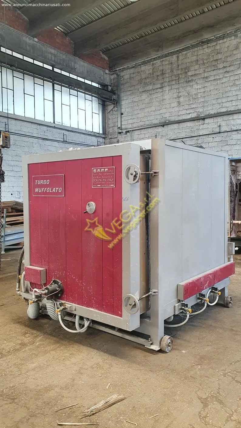 Art. 5056 N° 01 Forno turbo a gas muffolato SAFF - Forno usato ...