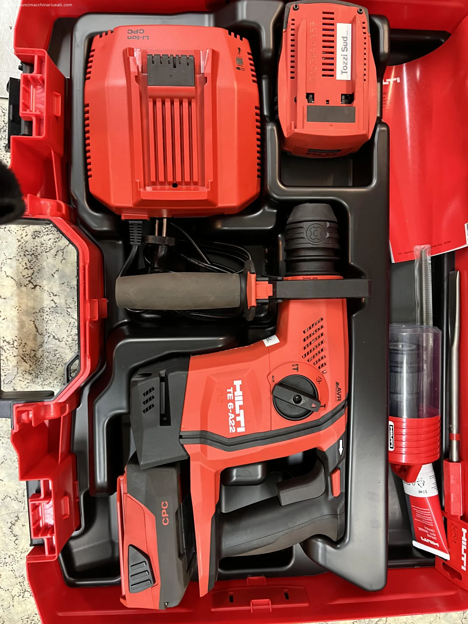 HILTI TE 6-A22 NUEVO COMPLETO CON ACCESORIOS - Taladro usado - - Taladro usado - Anuncios de ...